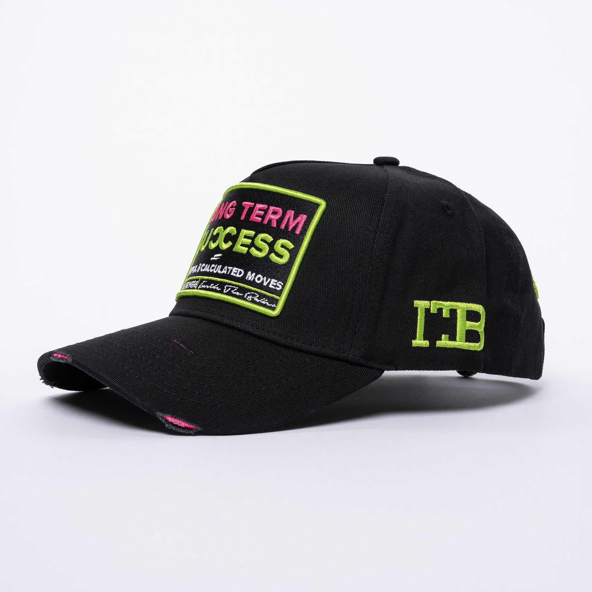 Long Term Success Black/Green Trucker Cap – INSIDE THE BALLER